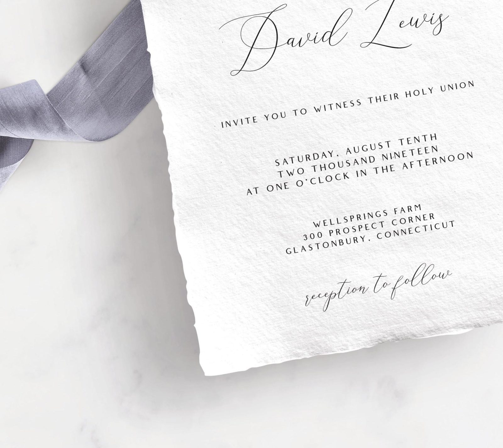 printable wedding invitations that look custom made | specialty papers