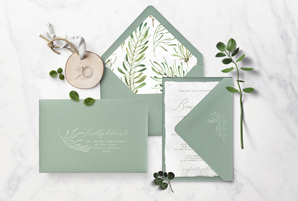 how to: beautiful invitation envelopes on a budget - bonhomiedesign.co